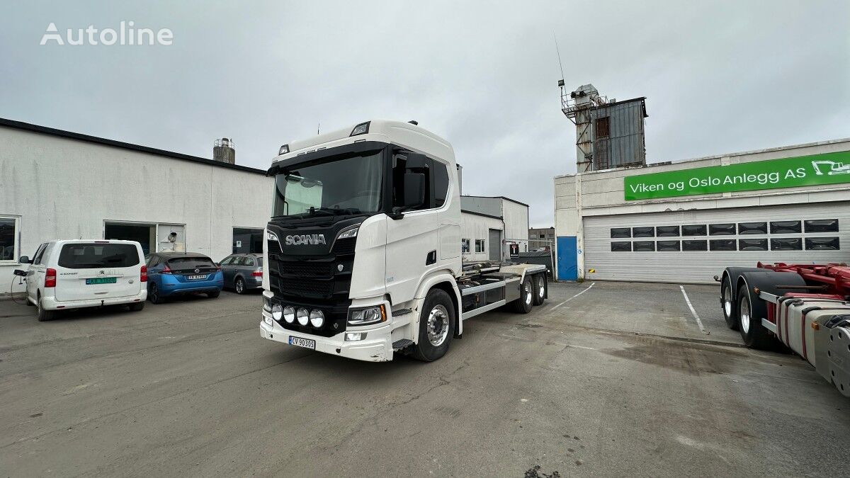 Prodaje se Scania R 580 6x2 Krokbil med Joab krok rol kiper sa kukom na aukciji