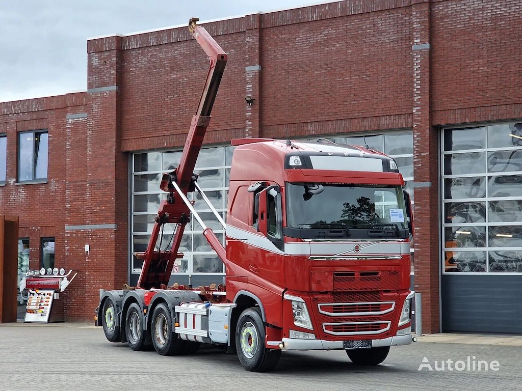 Volvo FH 13.540 8x4 - HIAB Hooklift 24T year 2017 - Retarder - Steerin kamion rol kiper