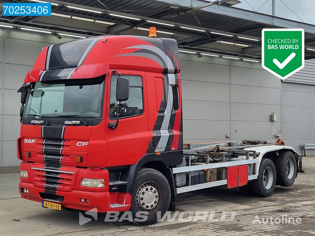 DAF CF85.360 6X2 NL-Truck VDL hooklift Liftasche Automatic Euro 5 kamion rol kiper