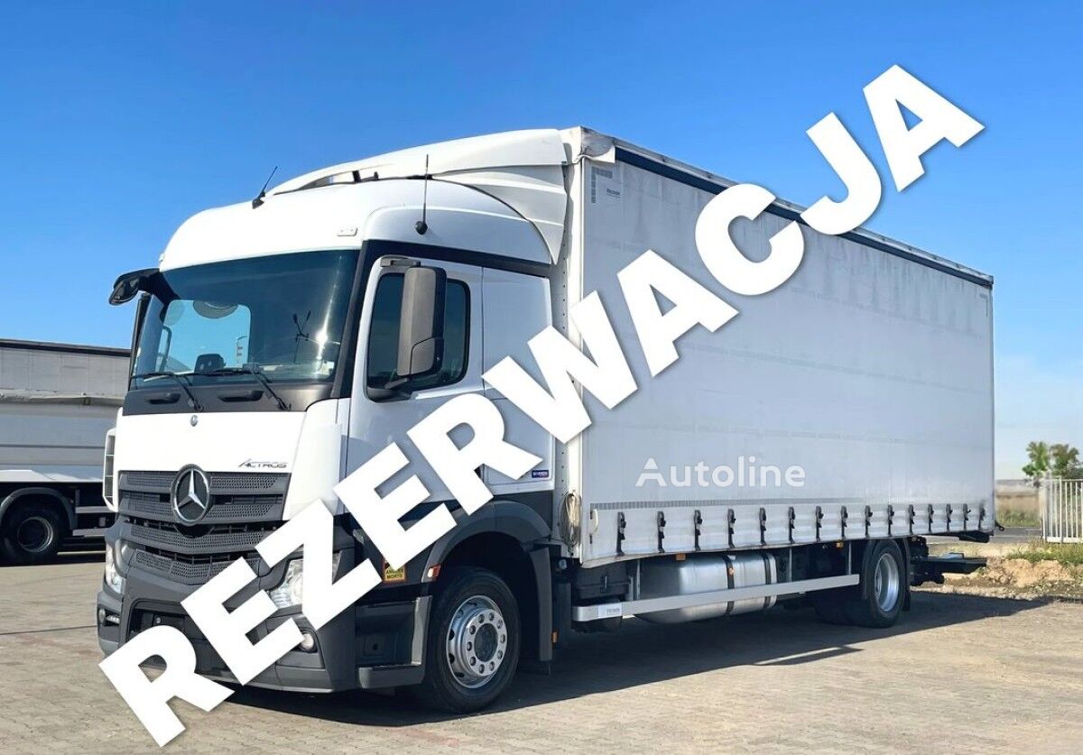 Mercedes-Benz ACTROS 1830 WINDA PALFINGER / PRZESTRZENNY / 21 PALET / 8,5 M / kamion sa klizna zavesa cerada