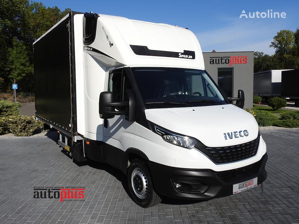 IVECO DAILY 35S18 PLANDEKA 10 PALET WEBASTO TEMPOMAT KLIMATYZACJA LEDY kamion s ceradom < 3.5t