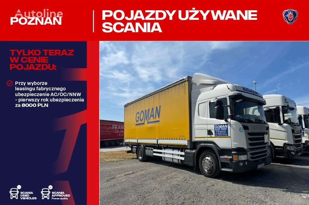 Scania G 320 DB MNA kamion s ceradom