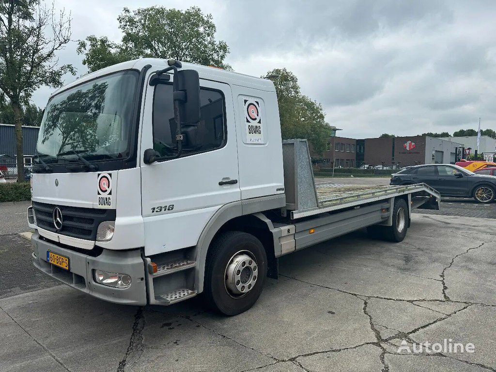 Mercedes-Benz Atego 1318 4X2 + WINCH 2 CARS autotransporter