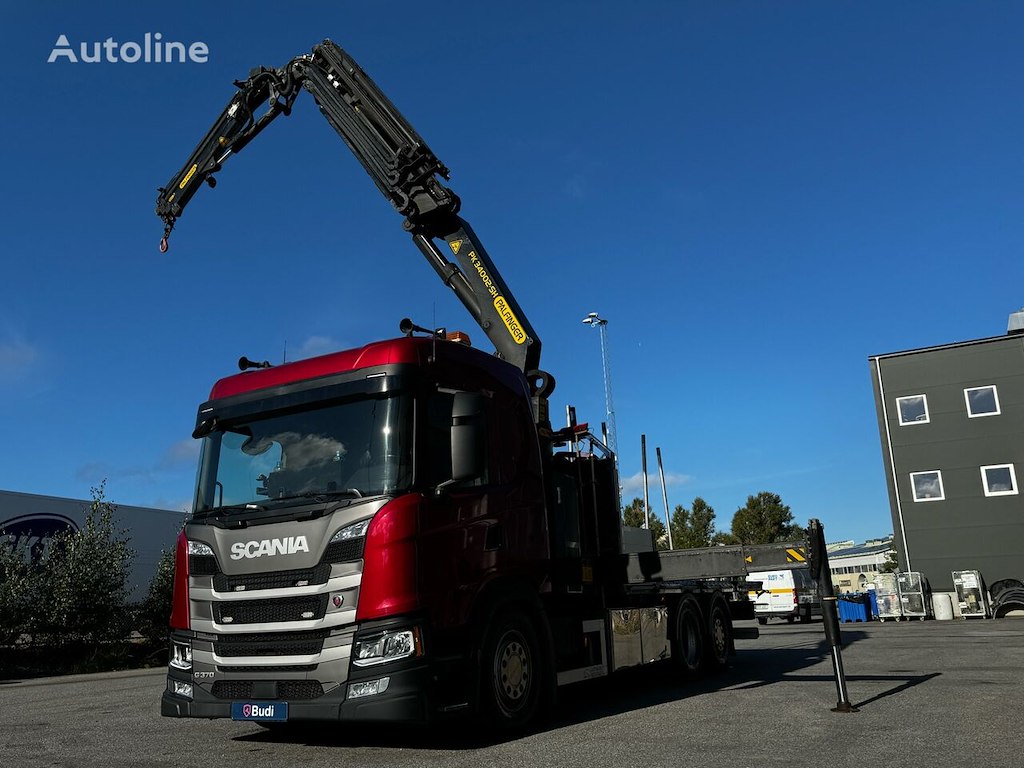 Prodaje se Scania Kranbil Scania G370 6X2-4NB -2018 | Palfinger PK34002-SH E med J kamion platforme na aukciji