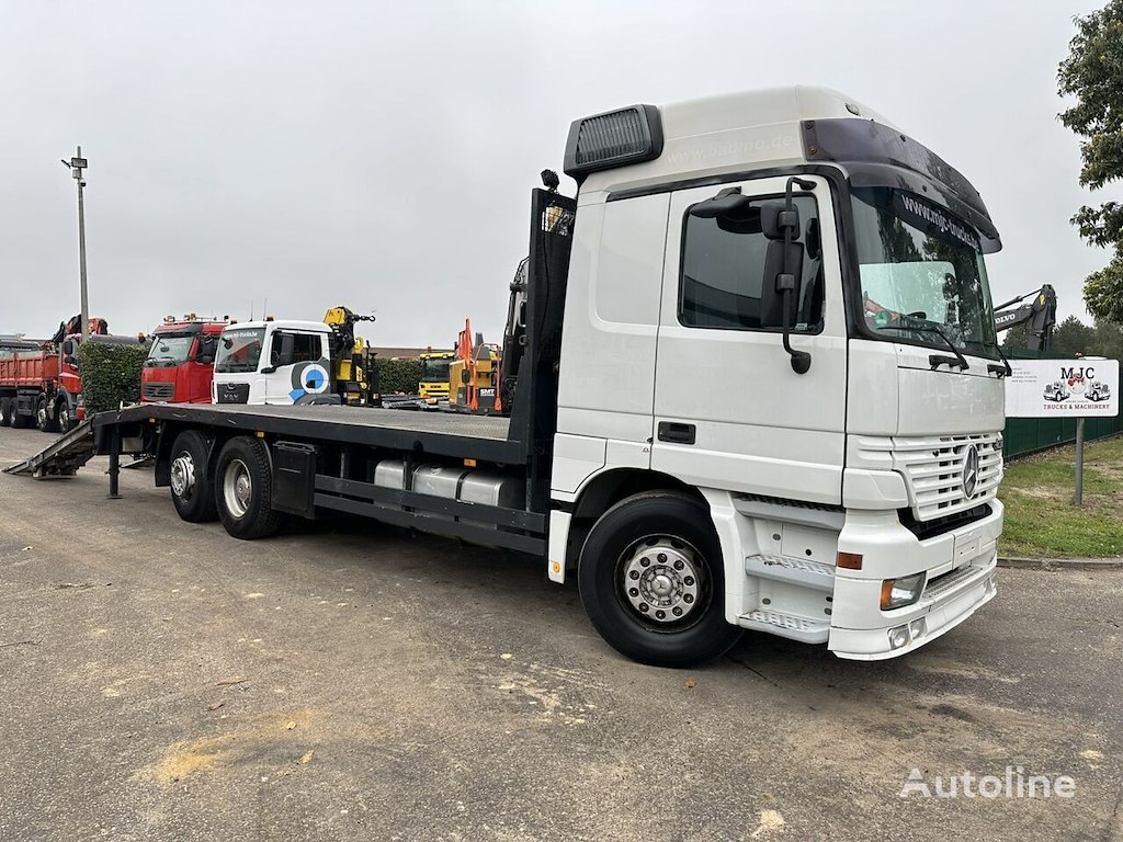 Mercedes-Benz ACTROS 2540 6x2 MACHINE TRANSPORTER - LIFT + STEERING AXLE - WIN šlep auto