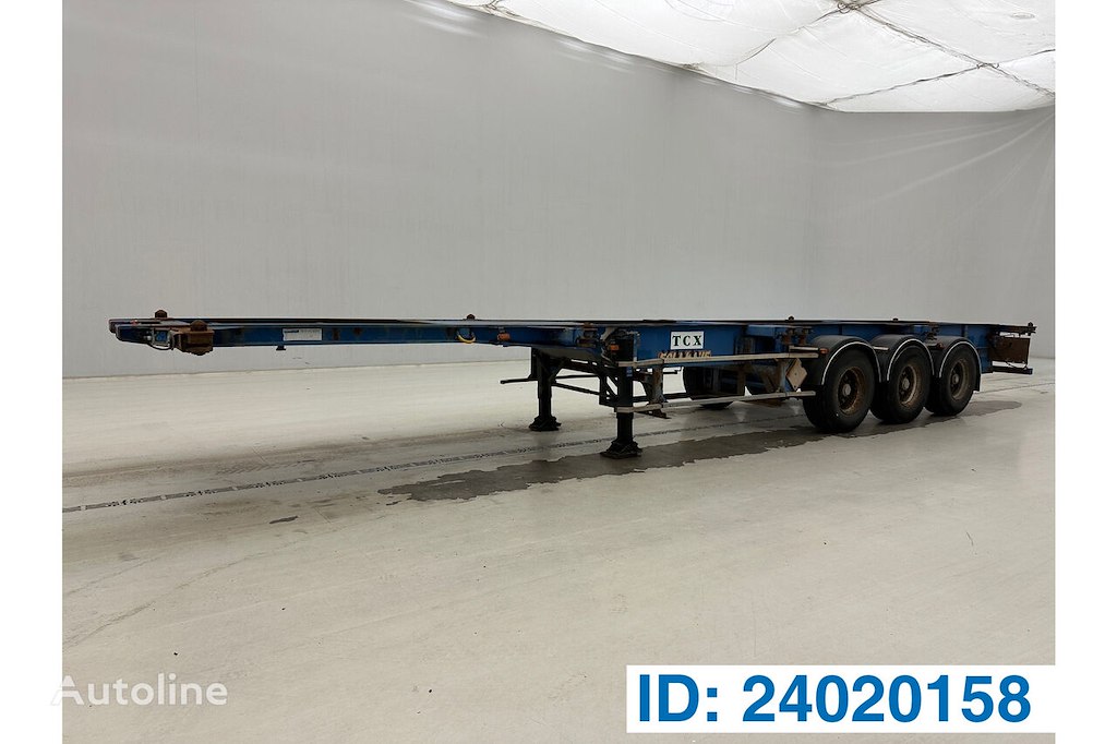 Fruehauf Skelet 2 x 20-30-40 ft vozilo za prevoz kontejnera