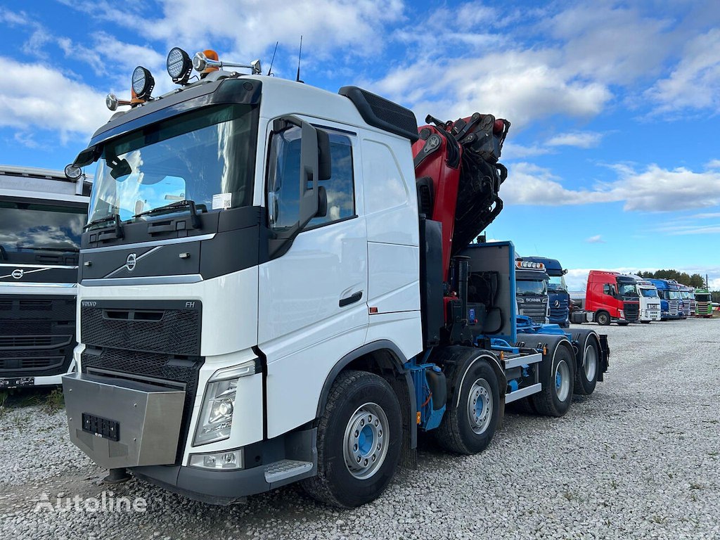 Volvo FH 500 / HMF 6020 OK6 / 8X2 / TULOSSA vozilo za prevoz kontejnera