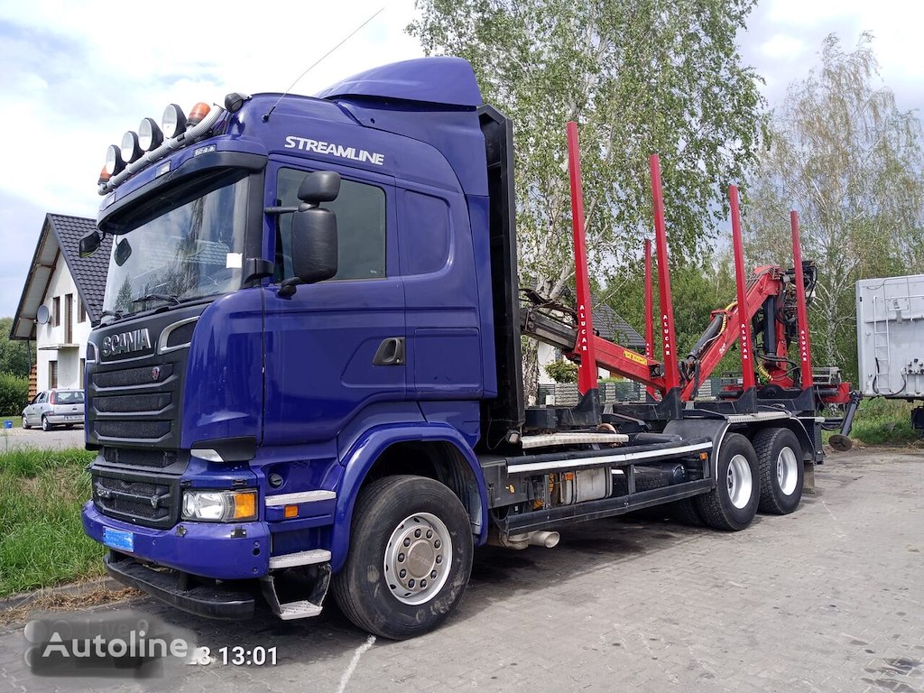 Scania R 580 Loglift kamion za prevoz drva