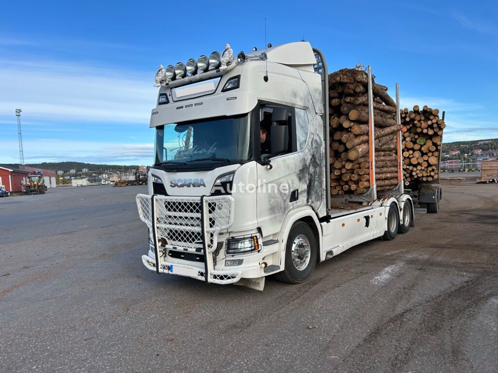 Scania R 650 kamion za prevoz drva