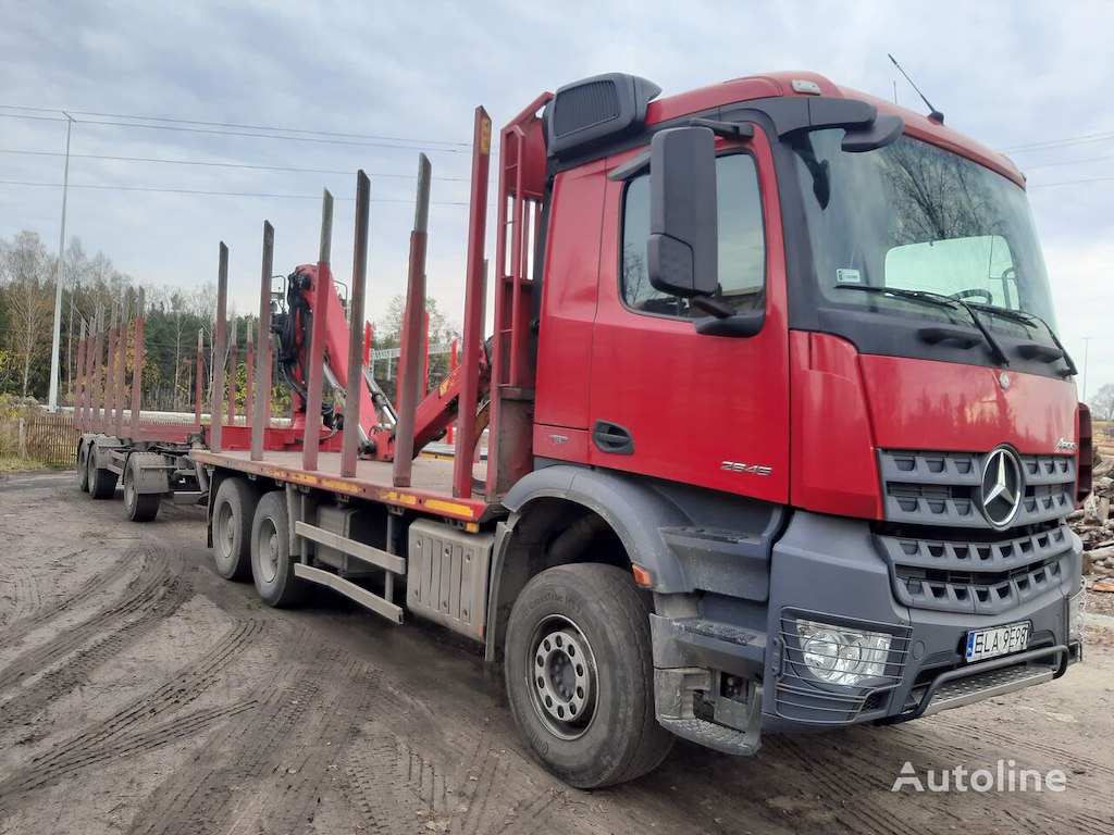 Mercedes-Benz Arocs kamion za prevoz drva