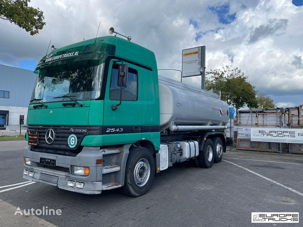 Mercedes-Benz Actros 2543 Steel/Air - EPS 3 Ped - Diesel/Gasoil - Airco autocisterna