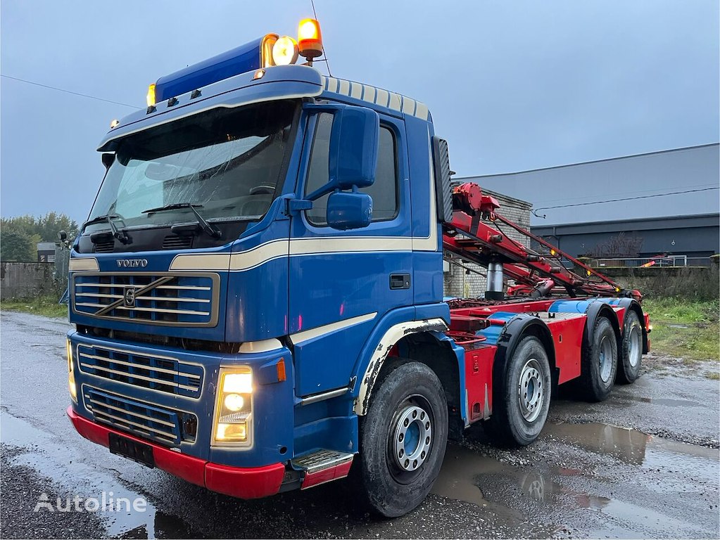 Volvo FM440 8x4 Full steel kamion sa kukom za podizanje tereta