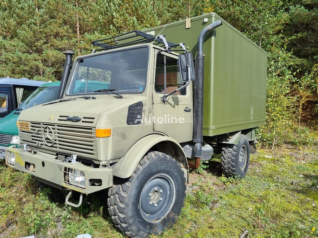 Prodaje se Mercedes-Benz Unimog 1300L kamion radionicu na aukciji