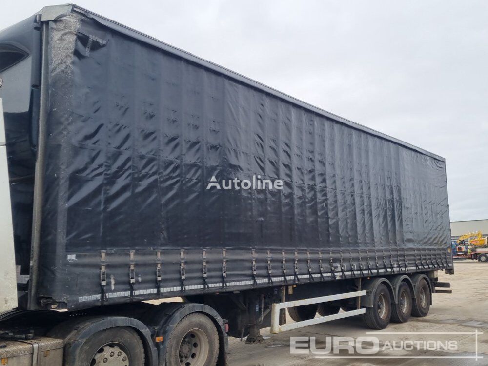 Prodaje se Cartwright Tri Axle Curtainsider Trailer poluprikolicu sa kliznom ceradom na aukciji