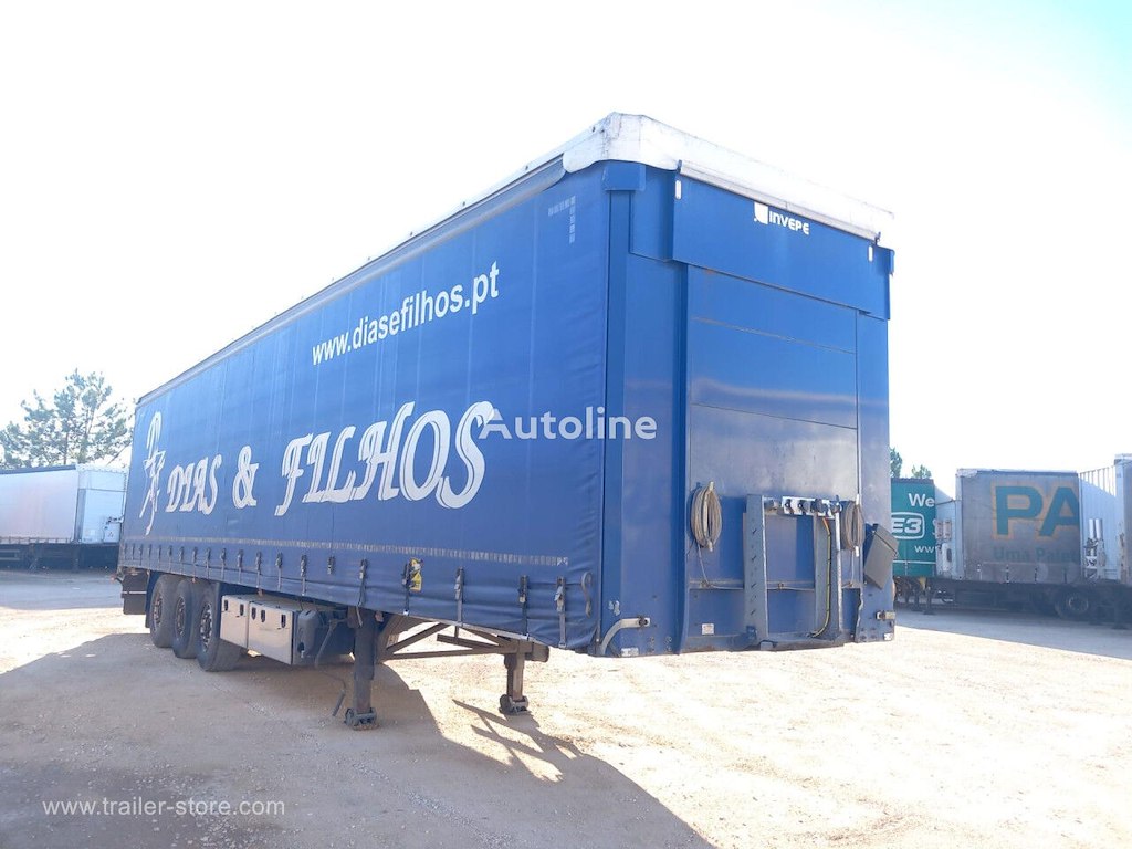 Invepe Curtainsider Standard poluprikolica sa kliznom ceradom