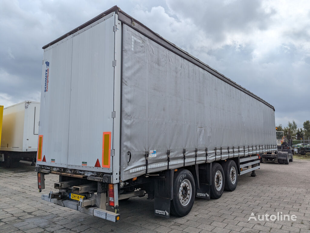 Schmitz Cargobull S01 - 3-Assen MB - Schuifzeilen/dak - Schijfremmen - Lift/Stuur- poluprikolica sa kliznom ceradom