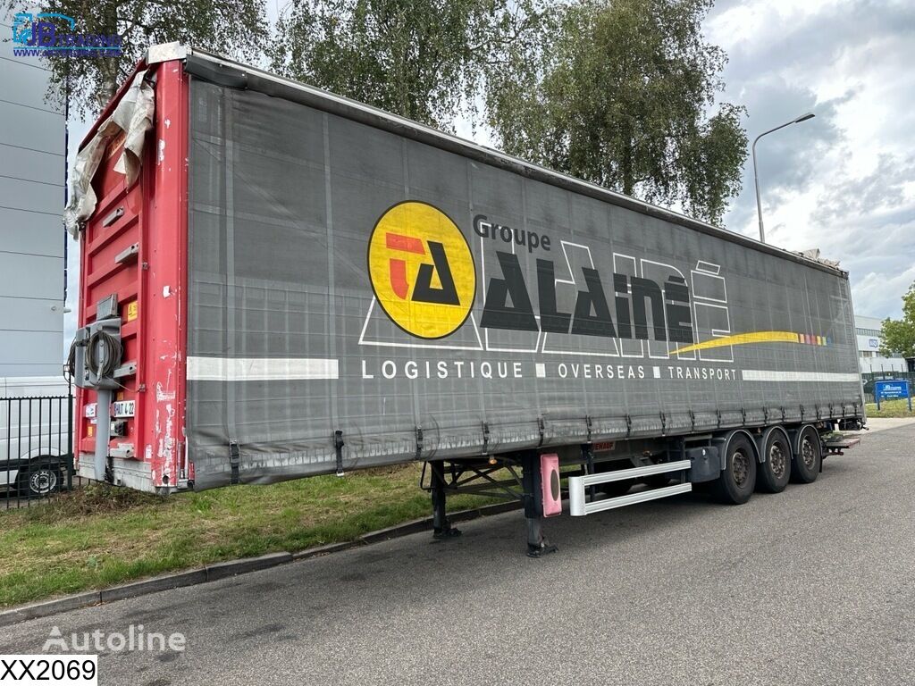 Fruehauf Tautliner Dhollandia poluprikolica sa kliznom ceradom