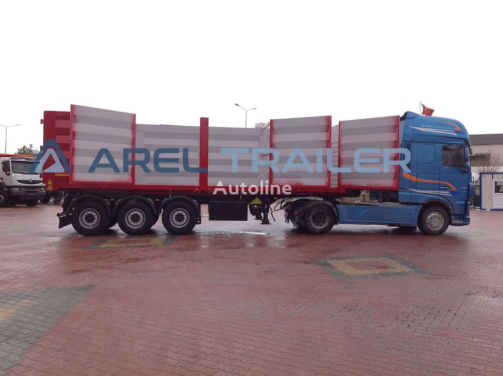 Nova Arel Trailer SCRAP TYPE TIPPER SEMI TRAILER HARDOX poluprikolica kipera