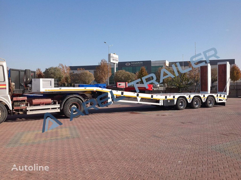 Nova Arel Trailer 3 AXLE LOWBED TRIALER CUSTOMIZE poluprikolica sa niskom platformom