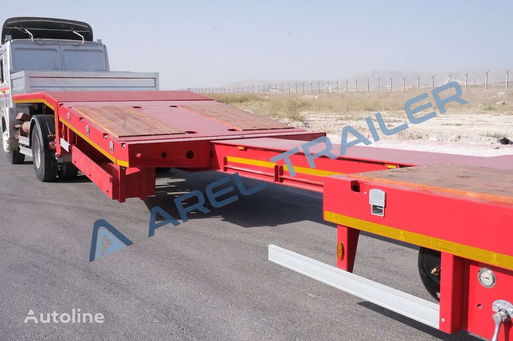 Nova Arel Trailer HYDRAULIC PLATFORM LOWBED TRAILER CUSTOMIZE poluprikolica sa niskom platformom