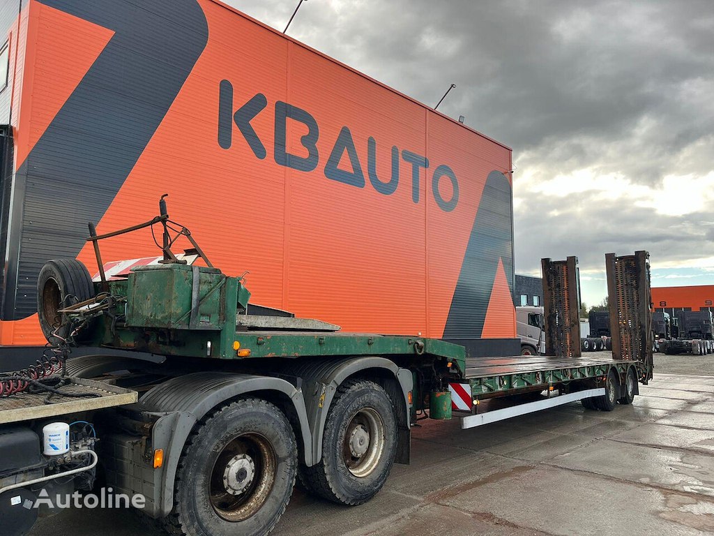 Robuste Kaiser S3802F33 HYDRAULIC RAMPS / STEEL SUSPENSION / DRUM BRAKES poluprikolica sa niskom platformom