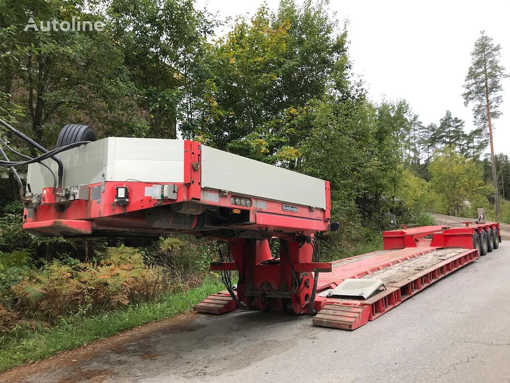 Goldhofer STZ-VL-4-62/80 4-aks. jatkettava lavetti poluprikolica sa niskom platformom