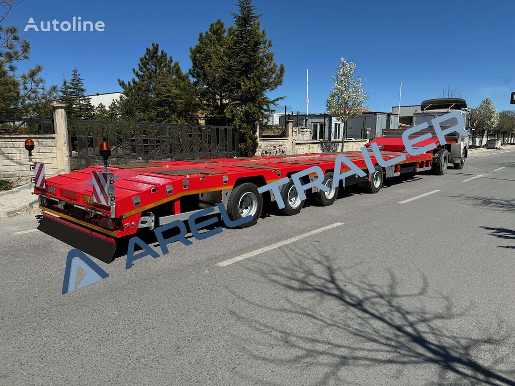 Nova Arel Trailer 4 AXLE LOWBED SEMI TRAILER CUSTOMIZE poluprikolica sa niskom platformom