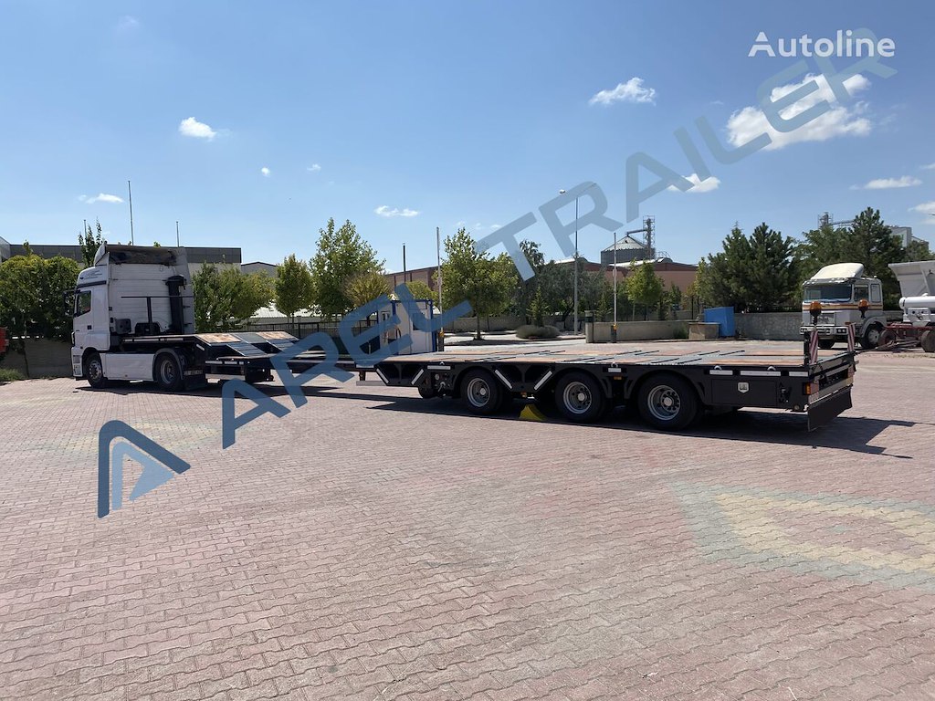 Nova Arel Trailer 3 AXLE LOWBED SEMI TRAILER CUSTOMIZE poluprikolica sa niskom platformom