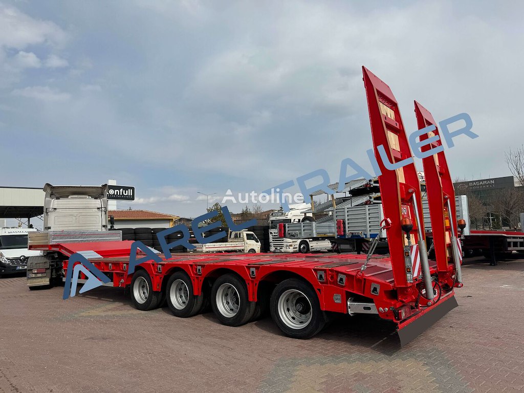 Nova Arel Trailer 4 AXLE LOWBED SEMI TRAILER CUSTOMIZE poluprikolica sa niskom platformom