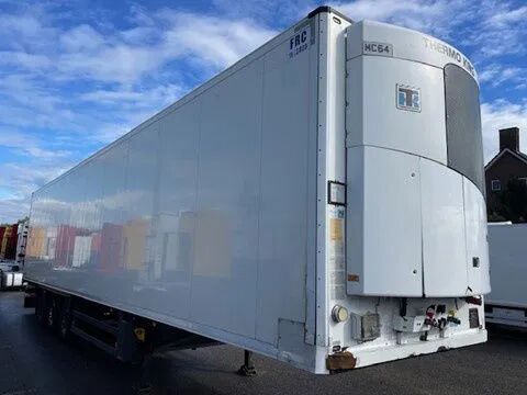 Schmitz Cargobull 247 width Thermo king SLX400 meat, viande Fleish Rohrbahn Carni poluprikolica hladnjača