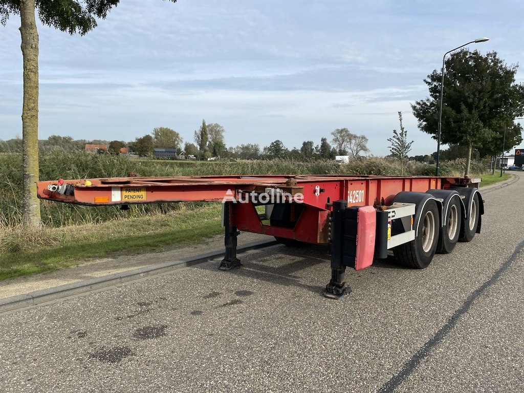 Van Hool Tankcontainerchassis poluprikolica za prevoz kontejnera