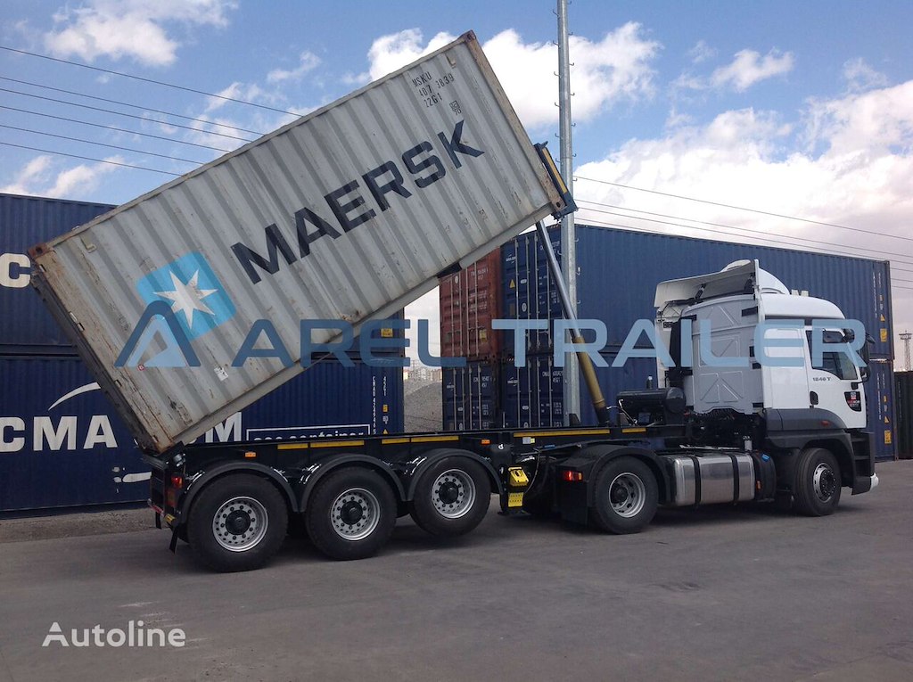 Nova Arel Trailer TIPPING CONTAINER TRAILER 20 FT 30 FT 40 FT 45 FT CUSTOMIZE poluprikolica za prevoz kontejnera