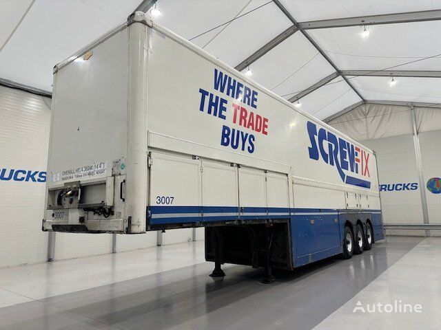 Don-Bur Tri Axle Double Decker Box Van Trailer furgon poluprikolica