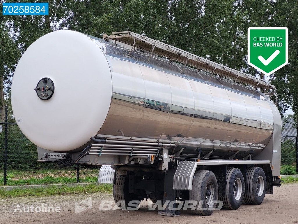 Tank G.MAGYAR HV021283A NL-Trailer TÜV 06/25 2xLenkachse + Liftachse cisterna za goriva i maziva