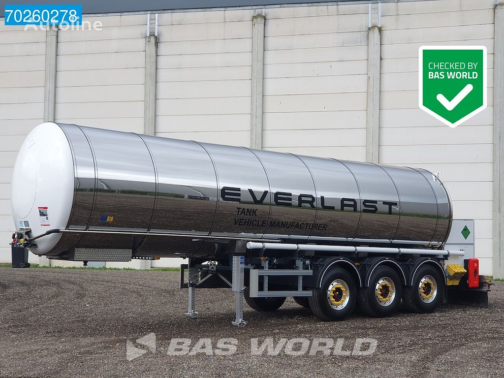 Nova Everlast EVL-ST-CO2-ADR-R28BN 3 axles NEW ADR 23.000 Ltr. Tanktrailer Lif cisterna za prevoz hemikalija