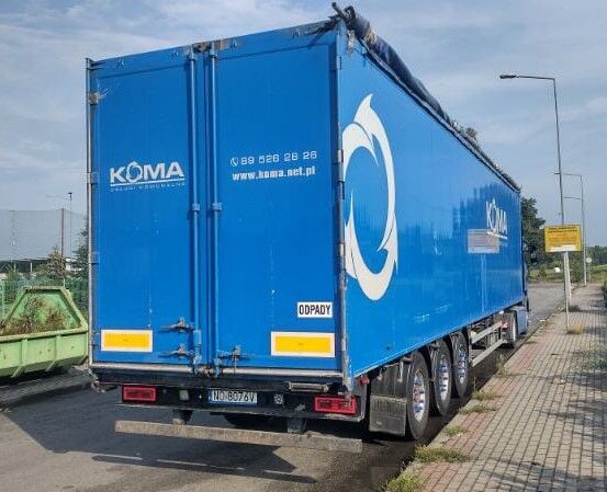 Knapen Trailers K100 poluprikolica sa pokretnim podom