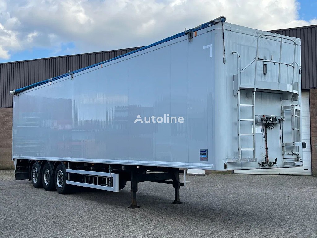 Knapen Trailers K100 / 90m3 / Disc brakes / 2 x Liftas / Cargo floor / NL Traile poluprikolica sa pokretnim podom