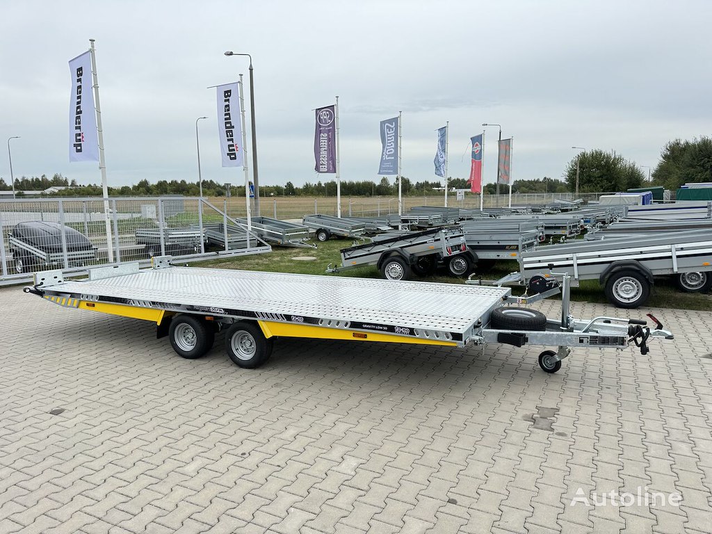 Nova TA-NO GRAVITY LOW 27.50 - 2700 kg | 500 x 210 cm prikolica autotransportera