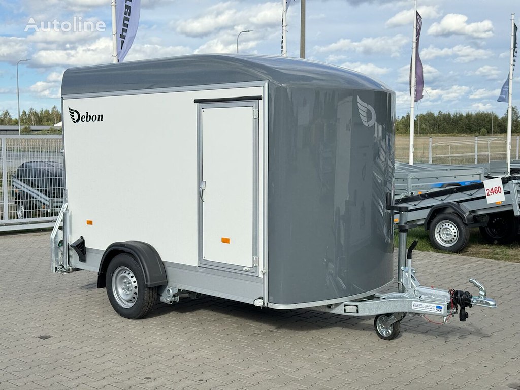 Nova Debon Fourgon C300 PPL white plywood + side doors 1300kg GVW cargo prikolica furgon