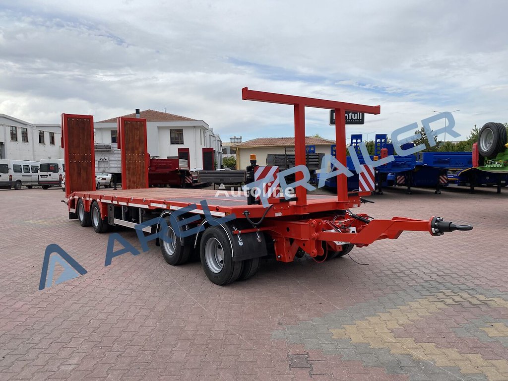 Nova Arel Trailer 4 AXLE DRAWBAR REMORQUE CUSTOMIZE prikolica sa niskom platformom