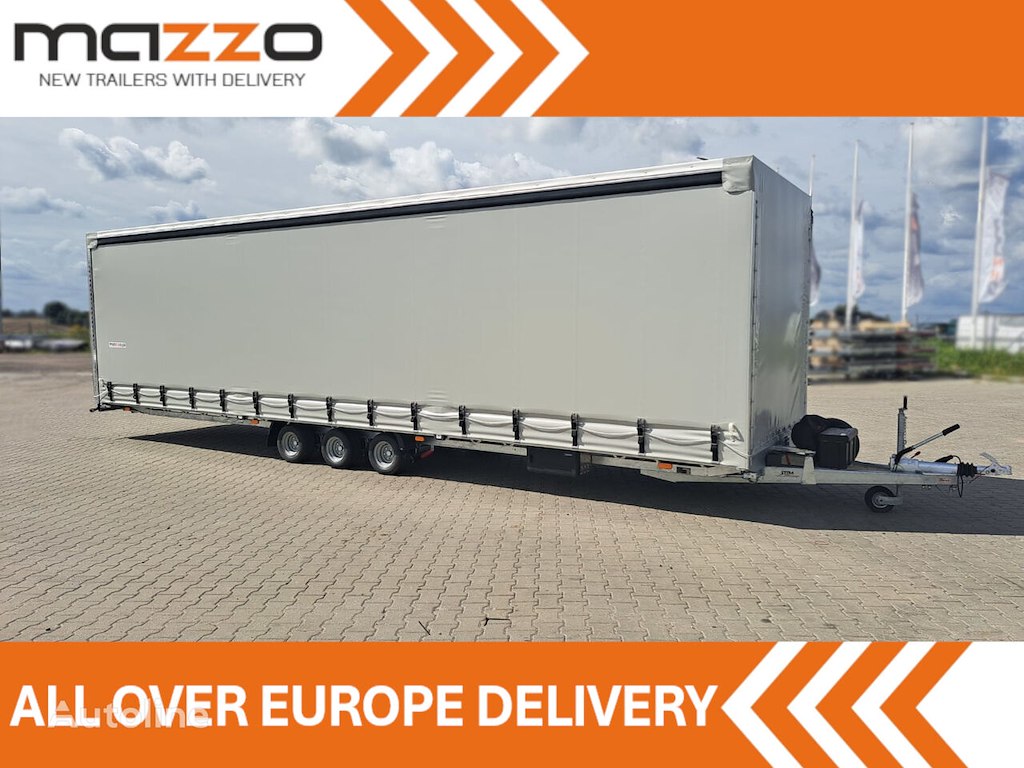 Nova DELIVERY! IN STOCK! auf Lager! Double-sided curtain trailer 900x prikolica sa kliznom ceradom