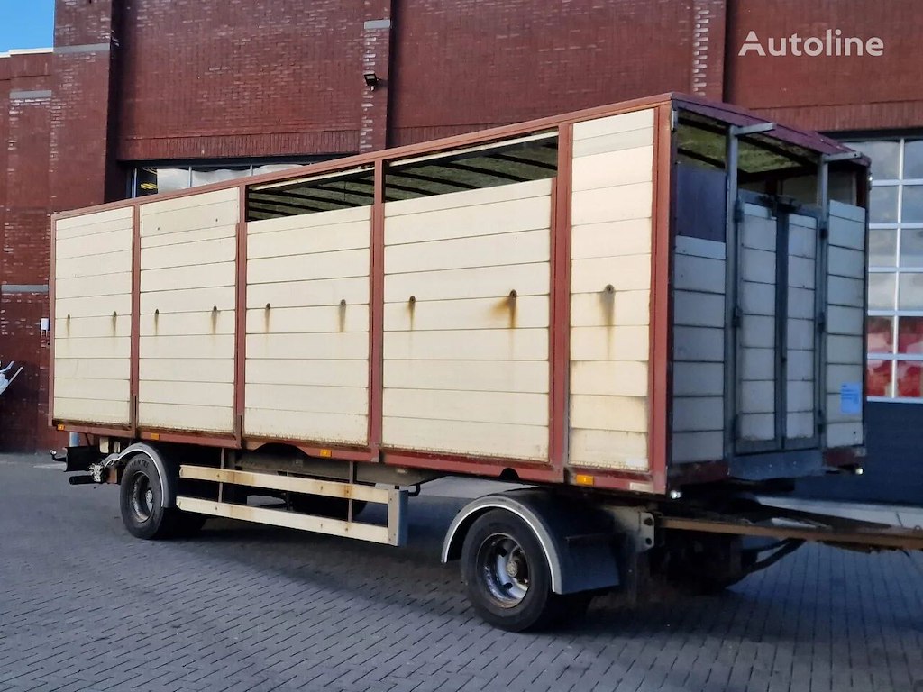 HFM Livestock trailer - 1 deck - BPW Axle prikolica za prevoz stoke