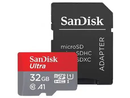 MICRO SD 32GB SANDISK ULTRA + ADAPTER SDSQUA4-032G-GN6MA