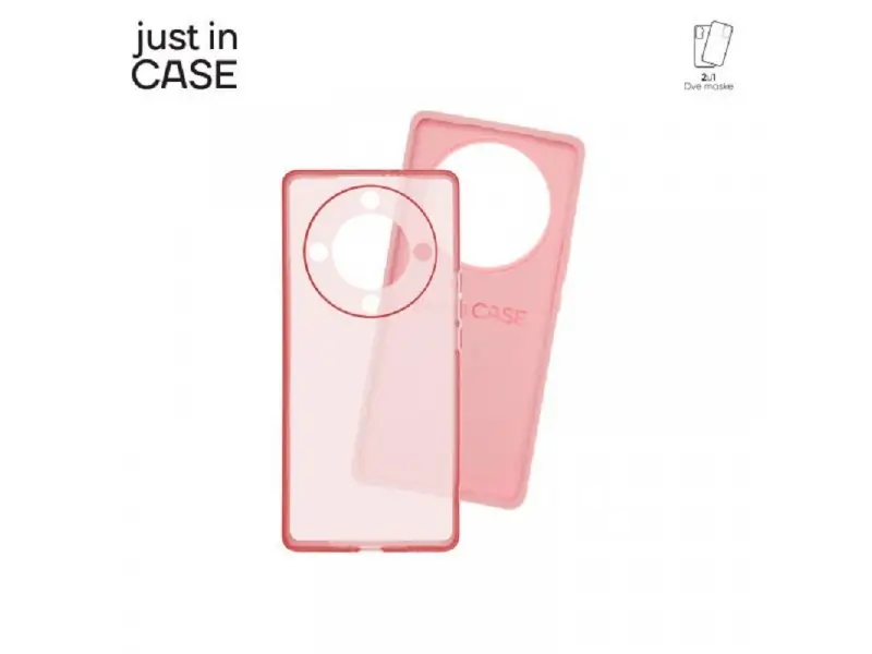 JUST IN CASE 2U1 EXTRA CASE MIX PAKET MASKI ZA TELEFON PINK ZA HONOR MAGIC 5 LITE