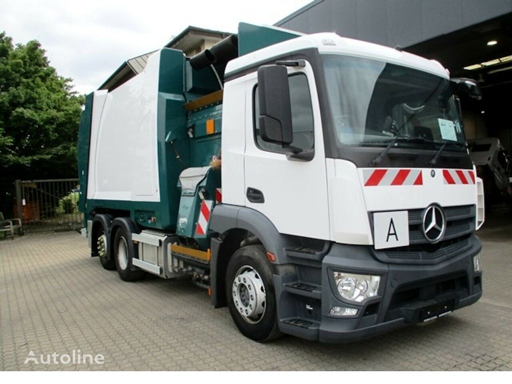 Mercedes-Benz 2533 6x2 Antos Zöller XL 28 Seitenlader kamion za smeće