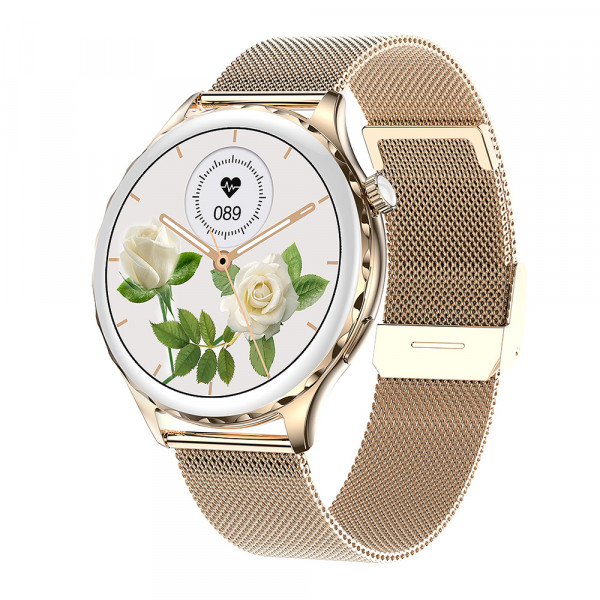 Smart Watch AK43 gold (metalna narukvica)