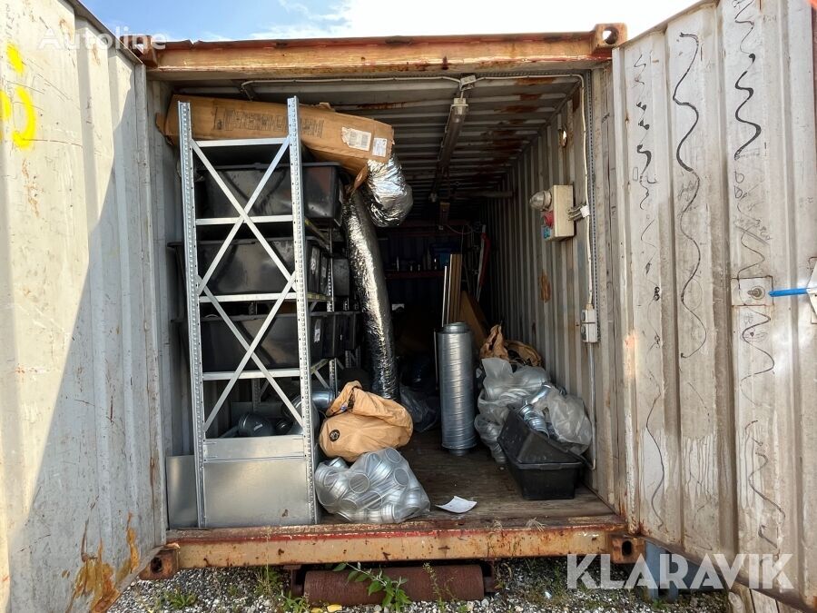 Prodaje se 20 fod container + ventilationsfittings kontejner 20 stopa na aukciji