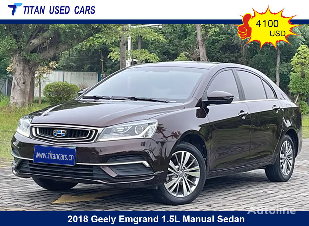 Geely Used Geely Emgrand 2018 for Sale in China sedan