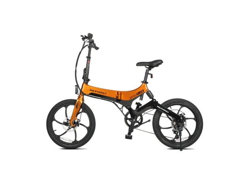 MS ENERGY EBIKE I20 ORANGE BLACK