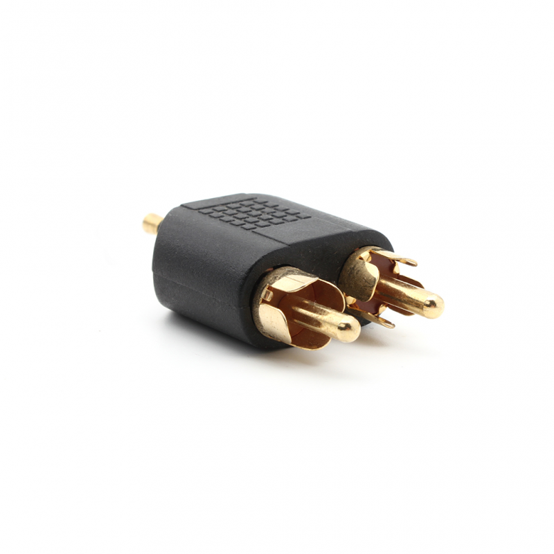 ADAPTER 3.5MM M NA 2 RCA M